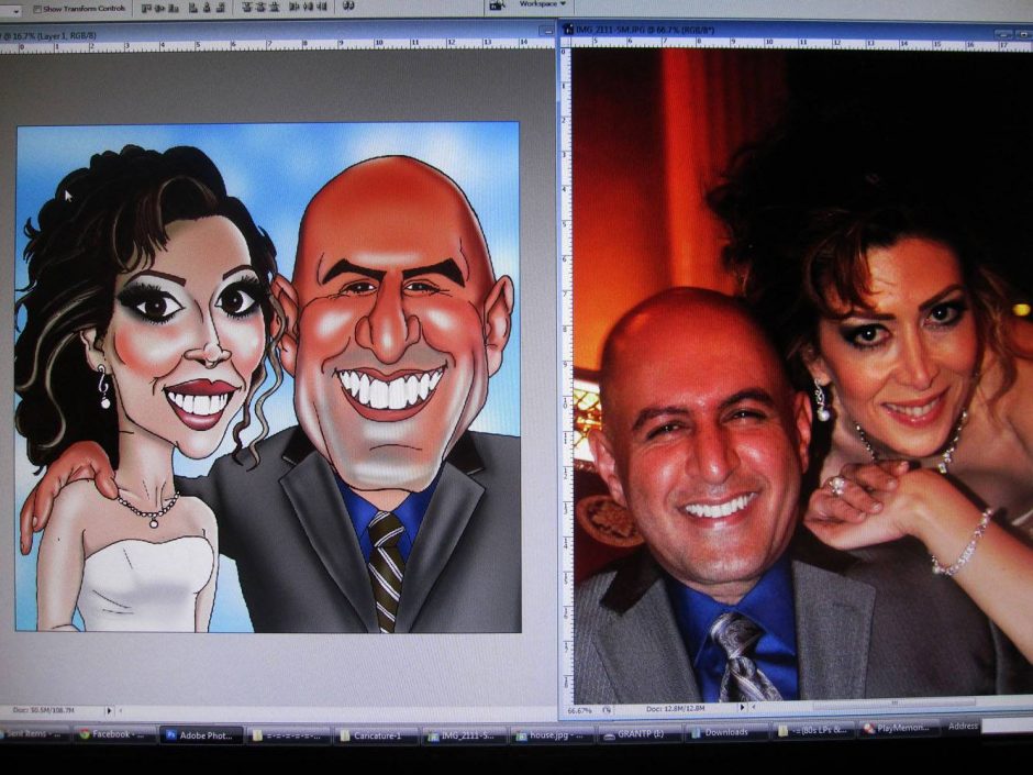 Caricatures by Grant - Event Caricature Artist Los Angeles & SoCal